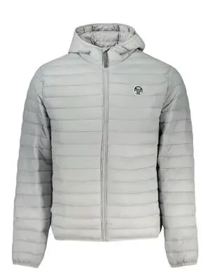 NORTH SAILS Quilted Hooded Jacket Grey