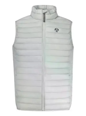 NORTH SAILS Quilted Gilet With Logo Patch - Grey