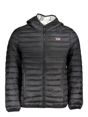 NORWAY 1963 Quilted Jacket With Logo Patch - Black