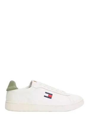 Tommy Hilfiger Archive Court Logo-patch Sneakers - Neutrals