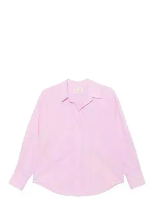 MC2 SAINT BARTH Striped Embroidered Shirt - Pink