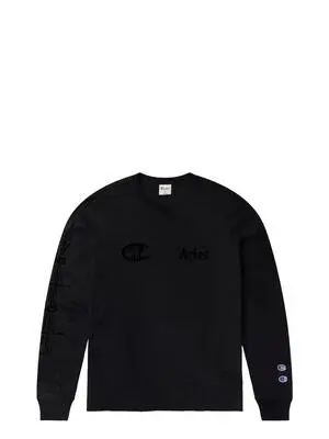 Champion X Aries Graphic-print Sweatshirt - Black