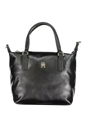 Tommy Hilfiger Logo-plaque Tote Bag - Black