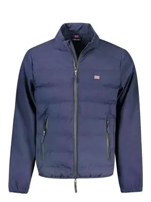 NORWAY 1963 Quilted Zip-up Jacket - Blue