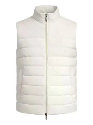Peserico Quilted Down Gilet - Neutrals