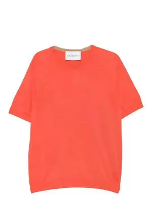 AMARANTO Short-sleeves T-shirt - Red