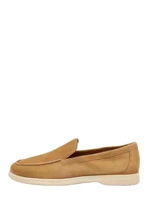 FRAU Suede Leather Loafers - Neutrals