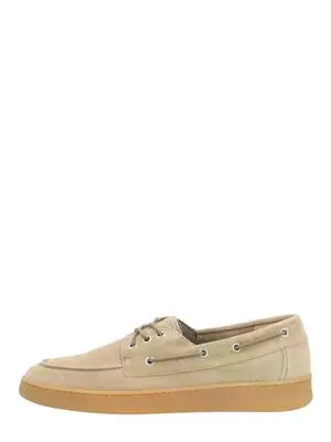 FRAU Suede Boat Shoes - Neutrals