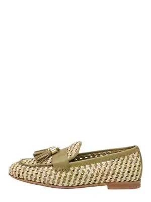 FRAU Tassel-detail Loafers - Green