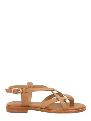FRAU Woven-strap Thong Sandals - Neutrals