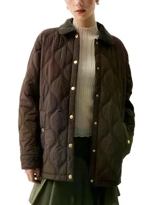 Hunter Witton Onion-quilted Jacket - Brown
