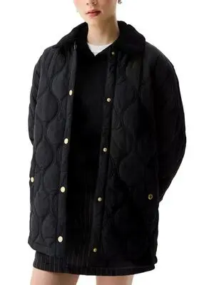 Hunter Onion-quilted Jacket - Black