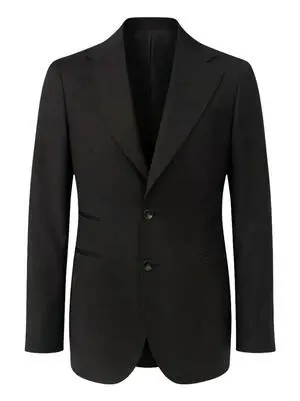 FRANZESE COLLECTION Beckham Single-breasted Blazer - Black
