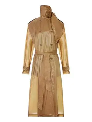 Saint Laurent Double-breasted Coat - Neutrals