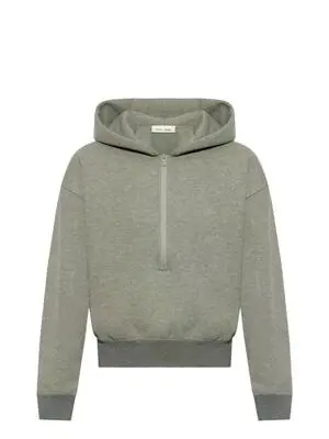 Fear Of God Logo-patch Hoodie - Grey