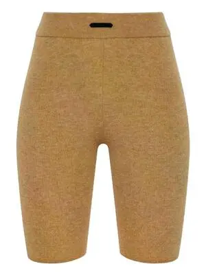 Fear Of God Ribbed Shorts - Neutrals