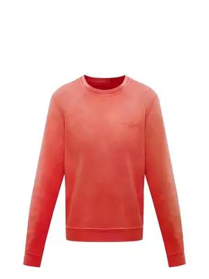 MAISON MARGIELA Logo-embroidered Sweatshirt - Red