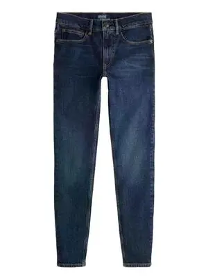 Polo Ralph Lauren Contrast-stitching Skinny Jeans - Blue