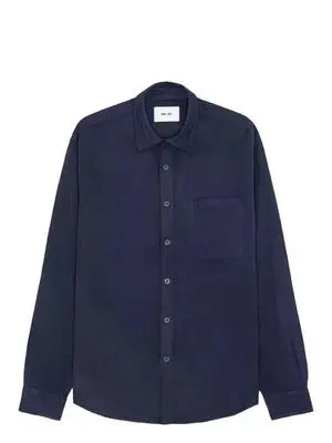 Nn07 Deon Shirt Blue