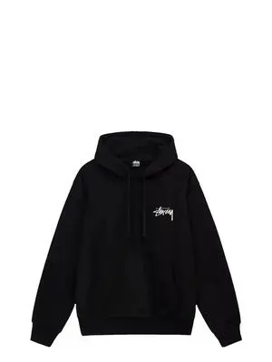 StÜssy 8 Ball Fade Drawstring Hoodie - Black