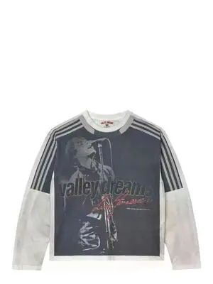 VALE FOREVER Forever Encore Graphic-print Long-sleeve T-shirt - Black