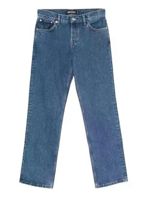 EB DENIM Ariel Mid Rise Wedgie Manhattan Jeans - Blue