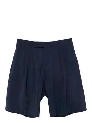Paul Smith Pleated Shorts - Blue