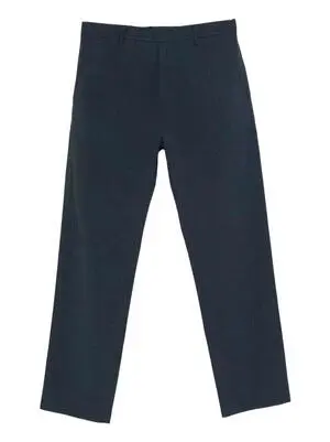 Paul Smith Houndstooth-pattern Elasticated Trousers - Blue