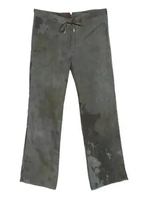 KANG Drawstring-waist Trousers - Grey