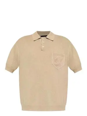 Dsquared2 Logo-embroidered Polo Shirt - Neutrals