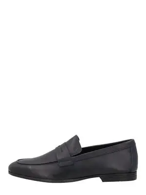 FRAU Deconstructed Leather Loafers - Blue