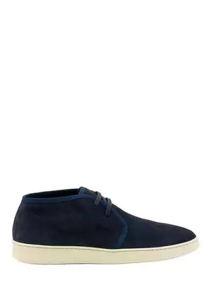 FRAU Grosgrain-trim Ankle Boots - Blue