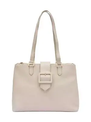 FRAU Buckle Detail Tote Bag - Neutrals