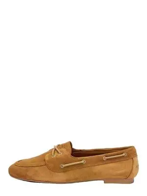 FRAU Almond-toe Derby Shoes - Neutrals