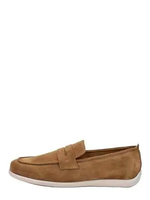 FRAU Urban Ease Suede Loafers - Brown