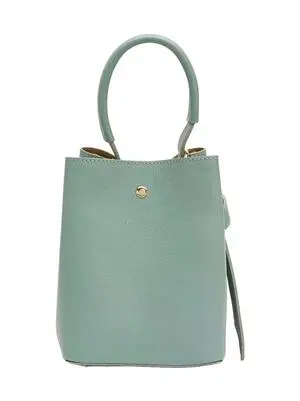 FRAU Knot-detail Bucket Bag - Green