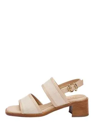 FRAU Block Heel Sandals - Neutrals