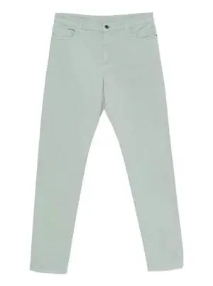Canali Five-pocket Jeans - Green