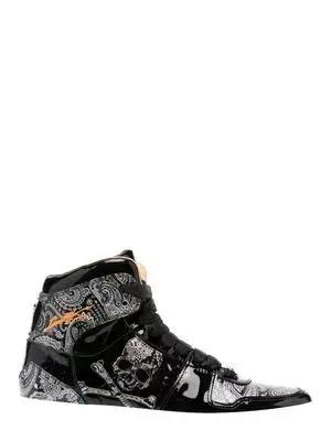 Philipp Plein Paisley High-top Sneakers - Black