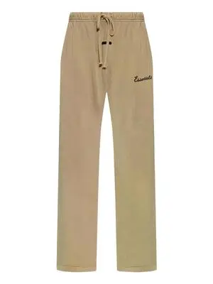 Fear Of God Logo-embroidered Track Pants - Neutrals