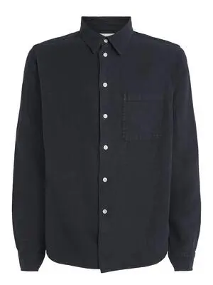 Citizens Of Humanity Linen Cairo Shirt - Navy