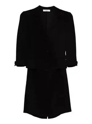 Prada Tailored Skirt Suit - Black