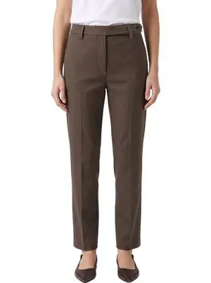 Brunello Cucinelli Tailored Trousers - Brown