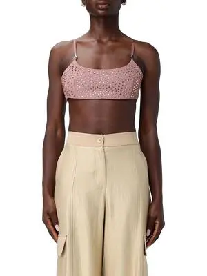 Patrizia Pepe Embellished Top - Pink