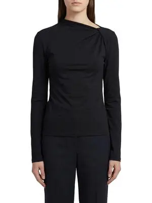 Theory Long Sleeve Top - Black