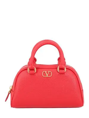 VALENTINO Valentino Garavani VLogo Signature Grained Leather Bag