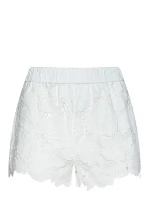 L'Agence Laina Eyelet Short - Ivory