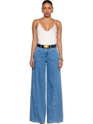 L'Agence Niles Wide-leg Jean - Torsten