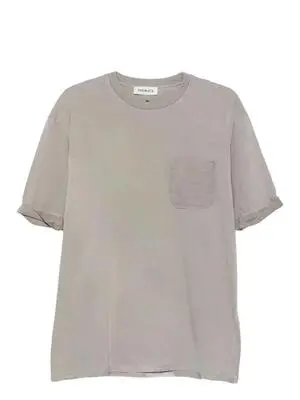 Premiata Logo-print Chest-pocket T-shirt - Grey