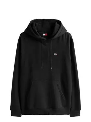 Tommy Hilfiger Logo-patch Hoodie - Black